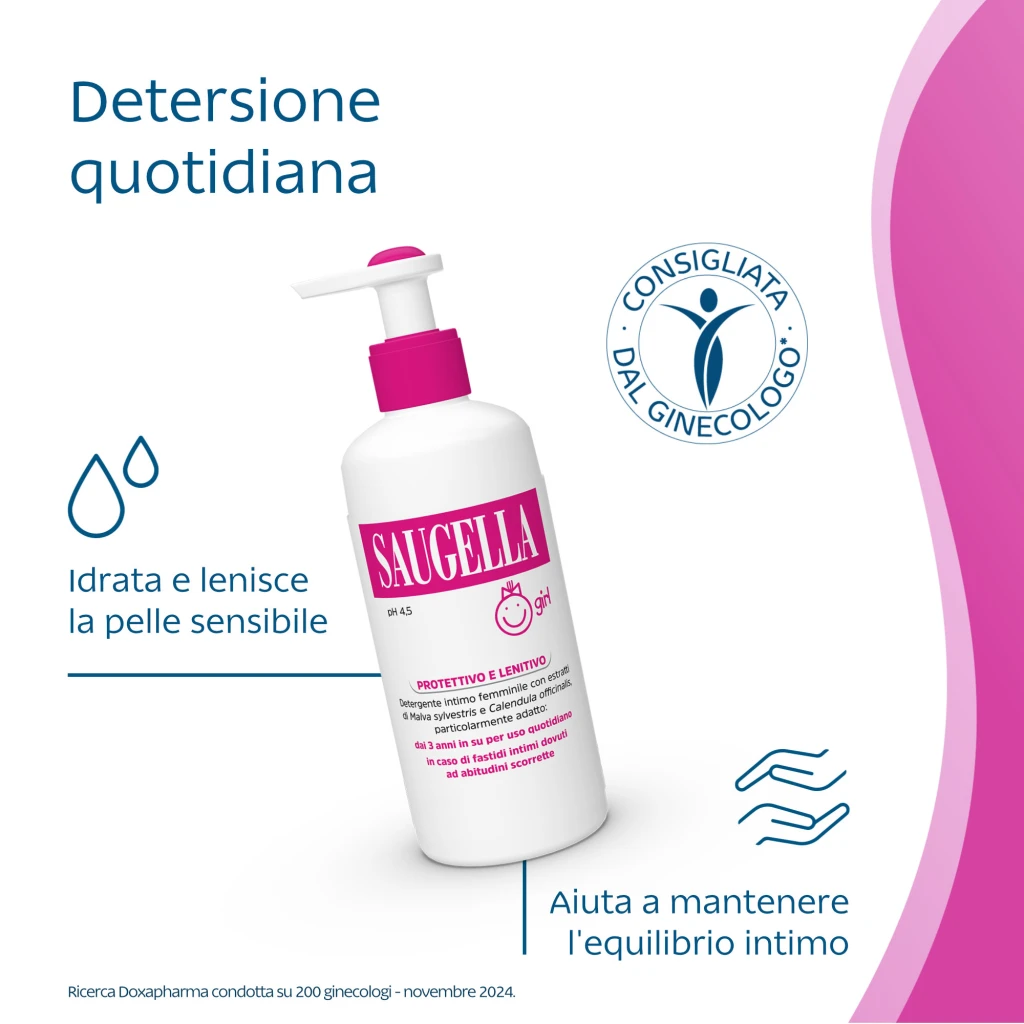 Detergente intimo bambina | Saugella Girl
